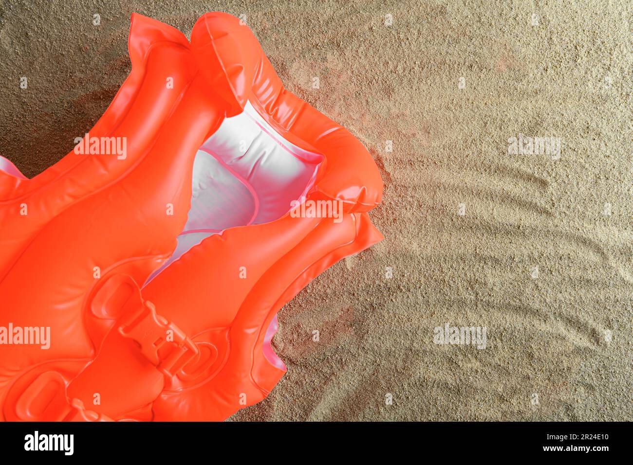 Children's inflatable life jacket Stock Photo - Alamy