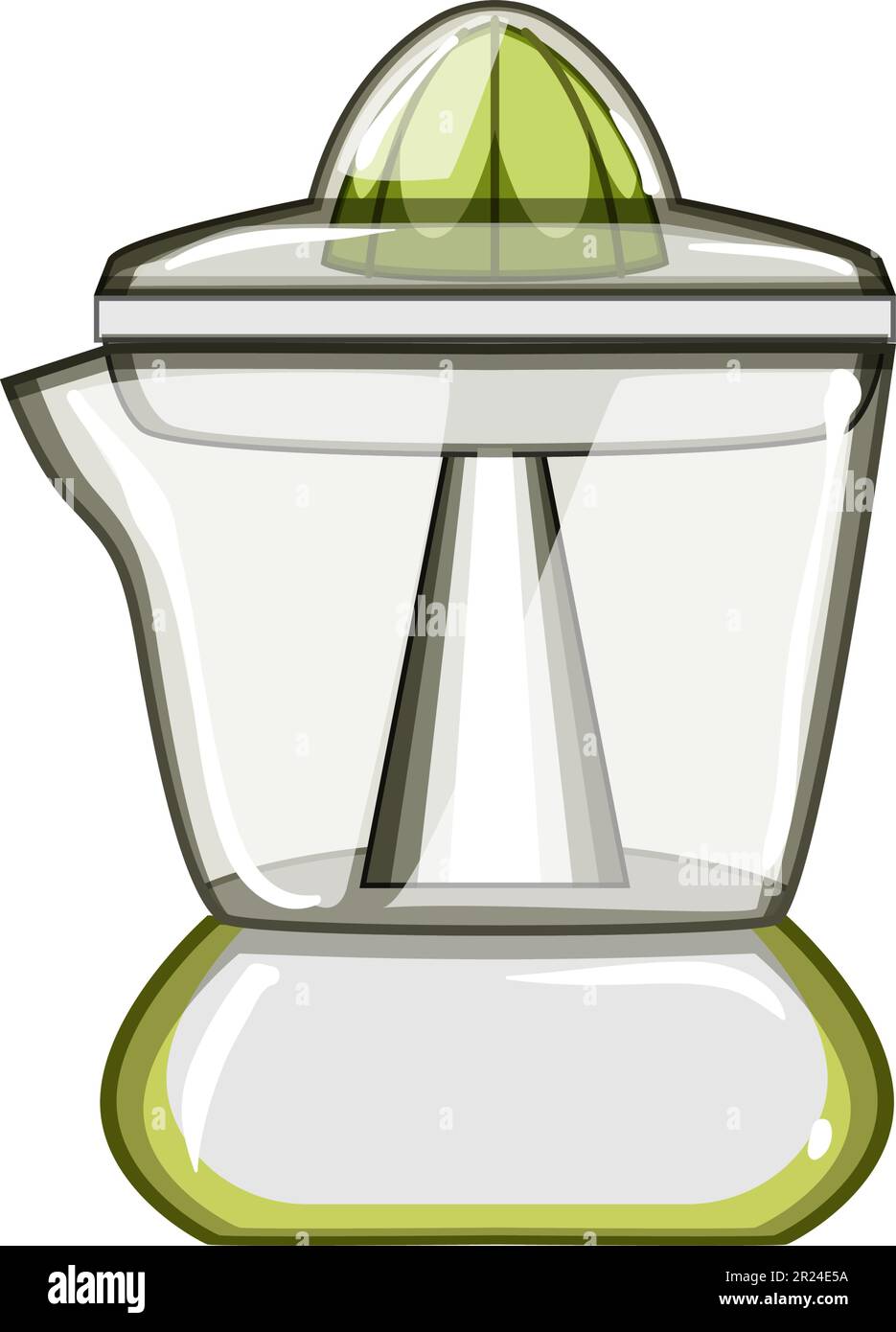 food juicer kitchen cartoon vector illustration Stock Vector Image ...