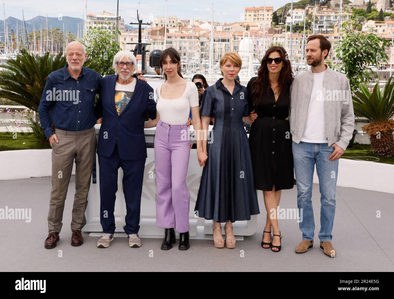 Pascal Greggory, from left, Pierre Richard, Suzanne de Baecque, India ...