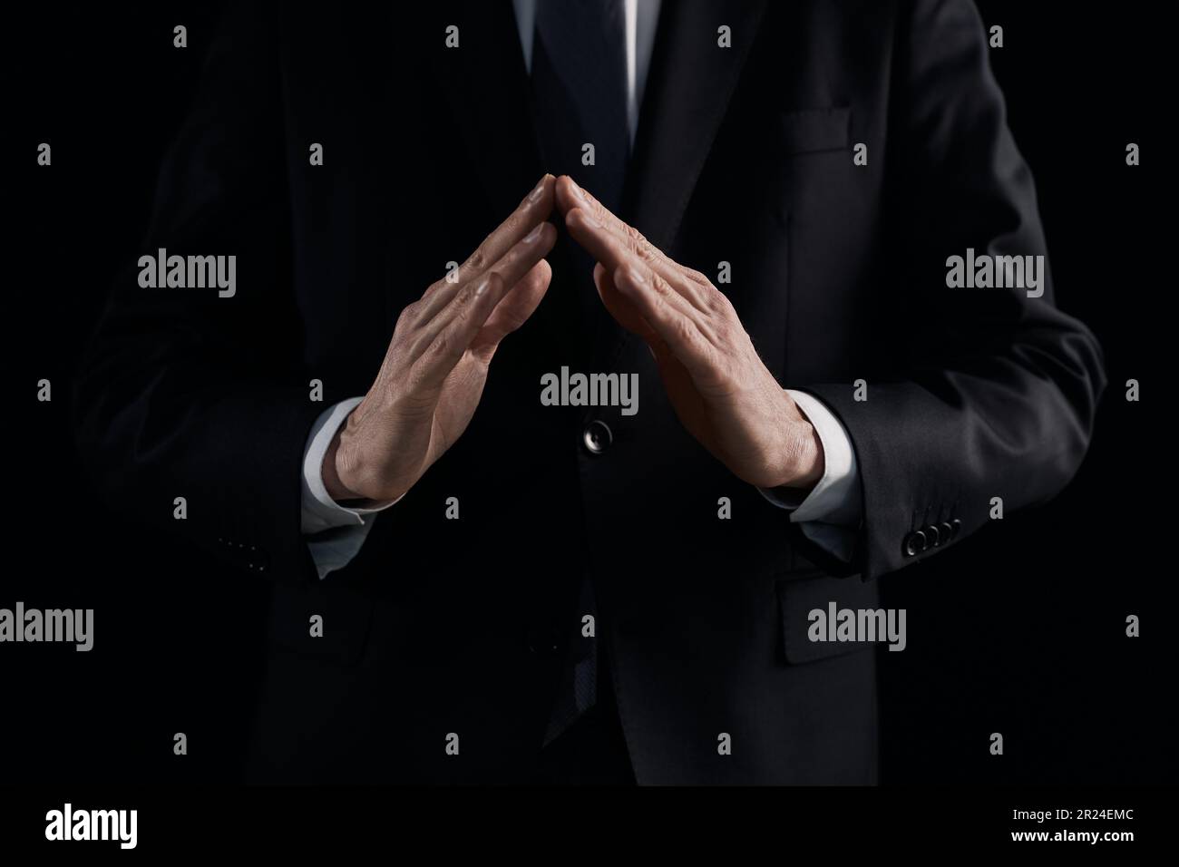 Hand on pyramid hi-res stock photography and images - Alamy
