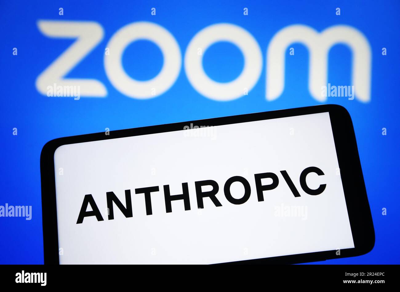 Anthropic logo hi-res stock photography and images - Alamy