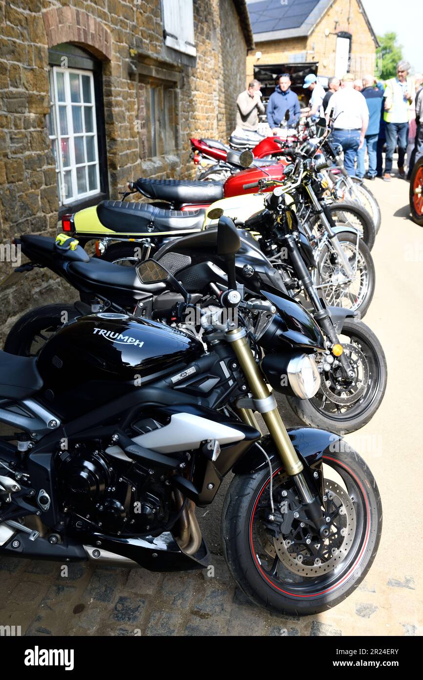 Motorcycle Static Display at Hook Norton Brewery Oxfordshire 14 th May ...