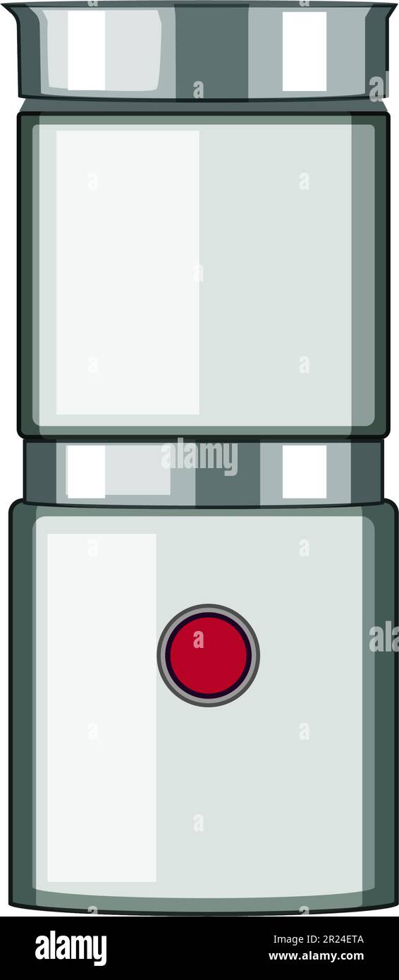 foam milk frother cartoon vector illustration Stock Vector Image & Art ...