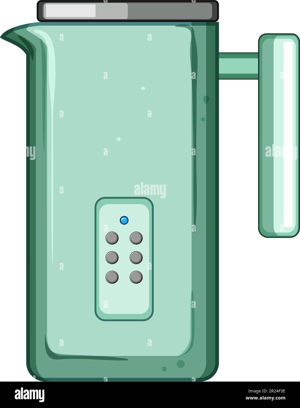 bubbles milk frother cartoon vector illustration Stock Vector Image ...