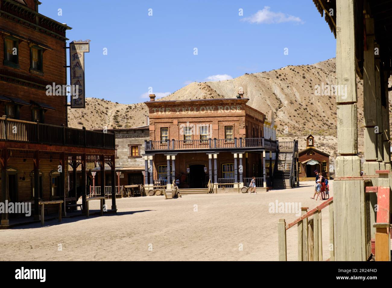Oasys Mini Hollywood, Tabernas desert, Andalucía,Spain Stock Photo - Alamy