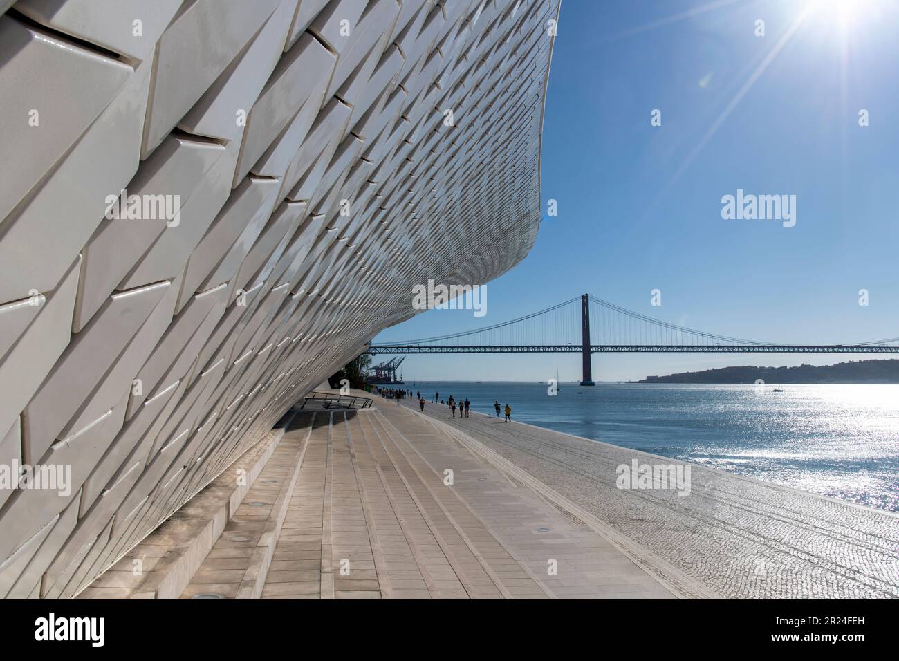 Lisbon, Portugal-October 2022: Close up view of futuristic roof ...