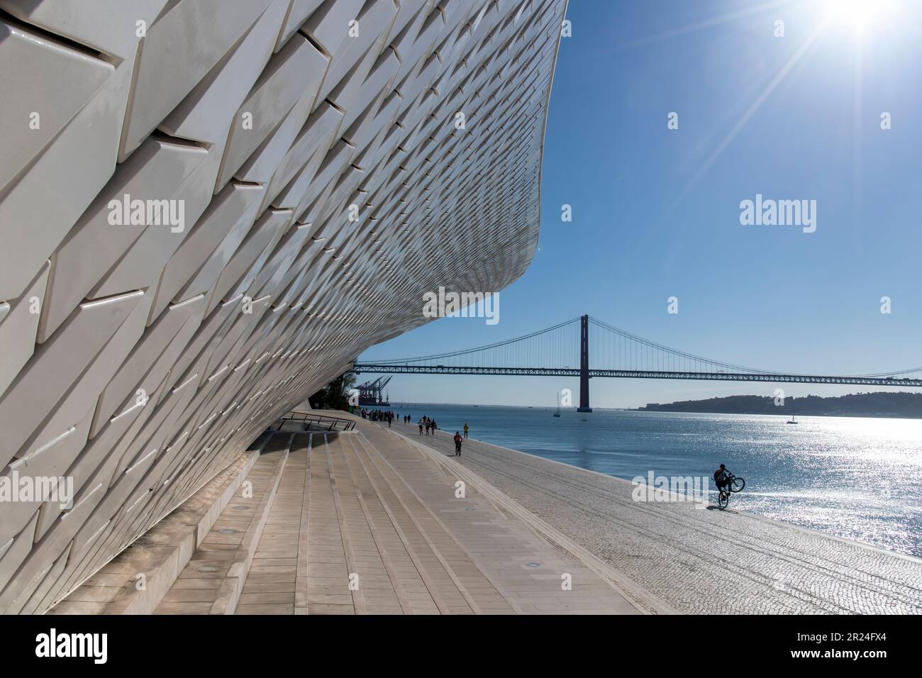 Lisbon, Portugal-October 2022: Close up view of futuristic roof ...