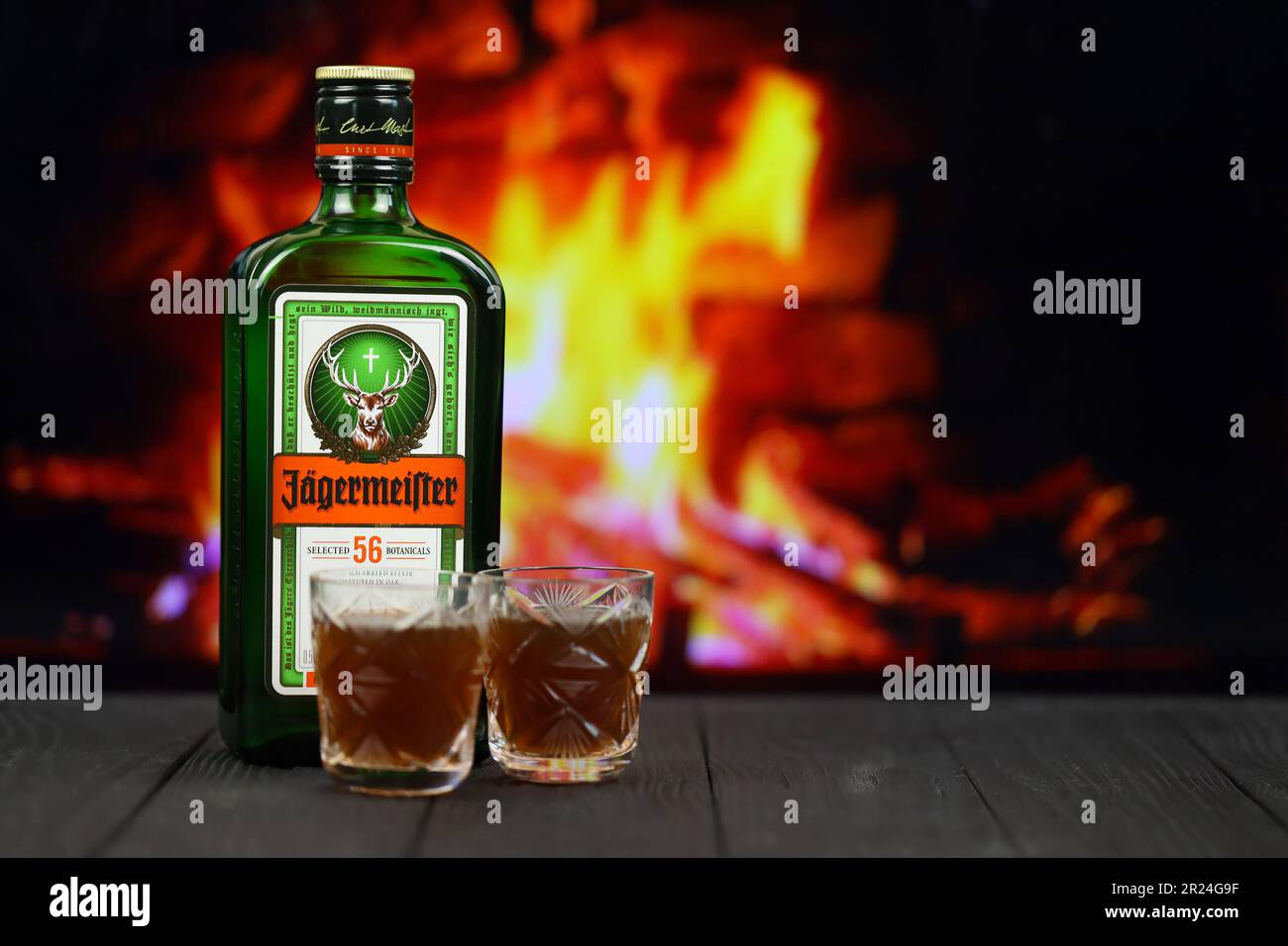 Jagermeister old hi-res stock photography and images - Alamy