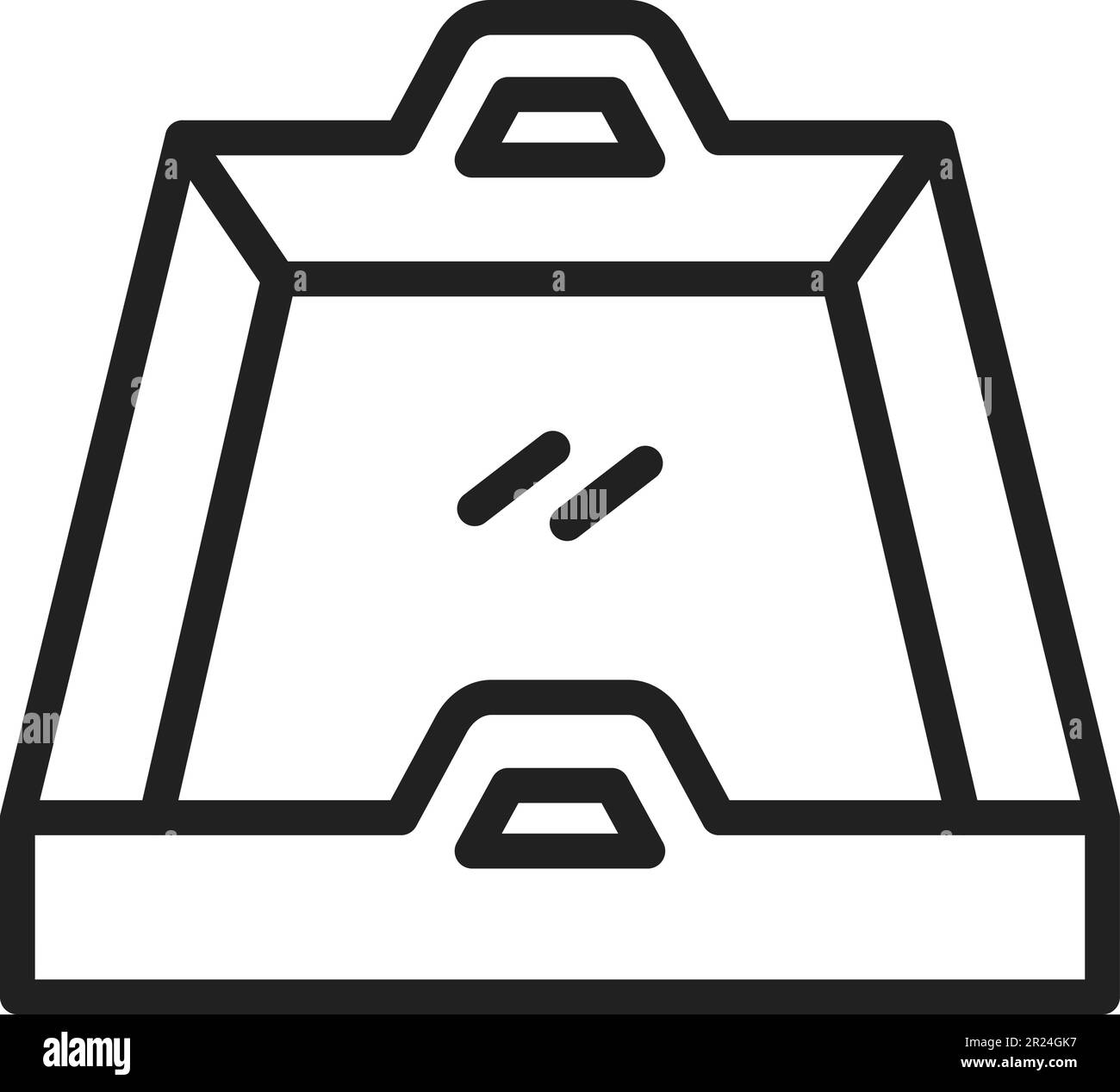 Food Tray icon vector image Stock Vector Image & Art - Alamy