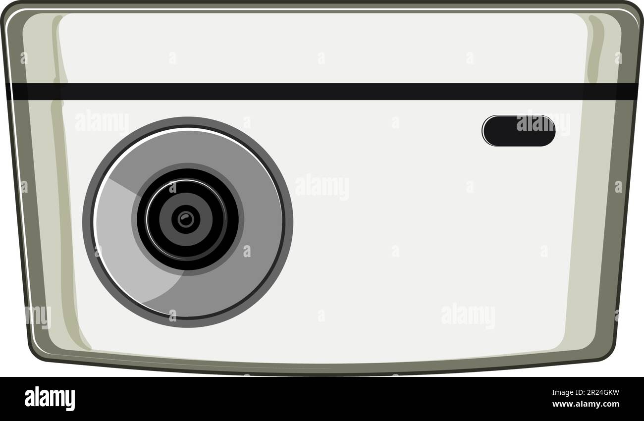 film projector video cartoon vector illustration Stock Vector Image ...