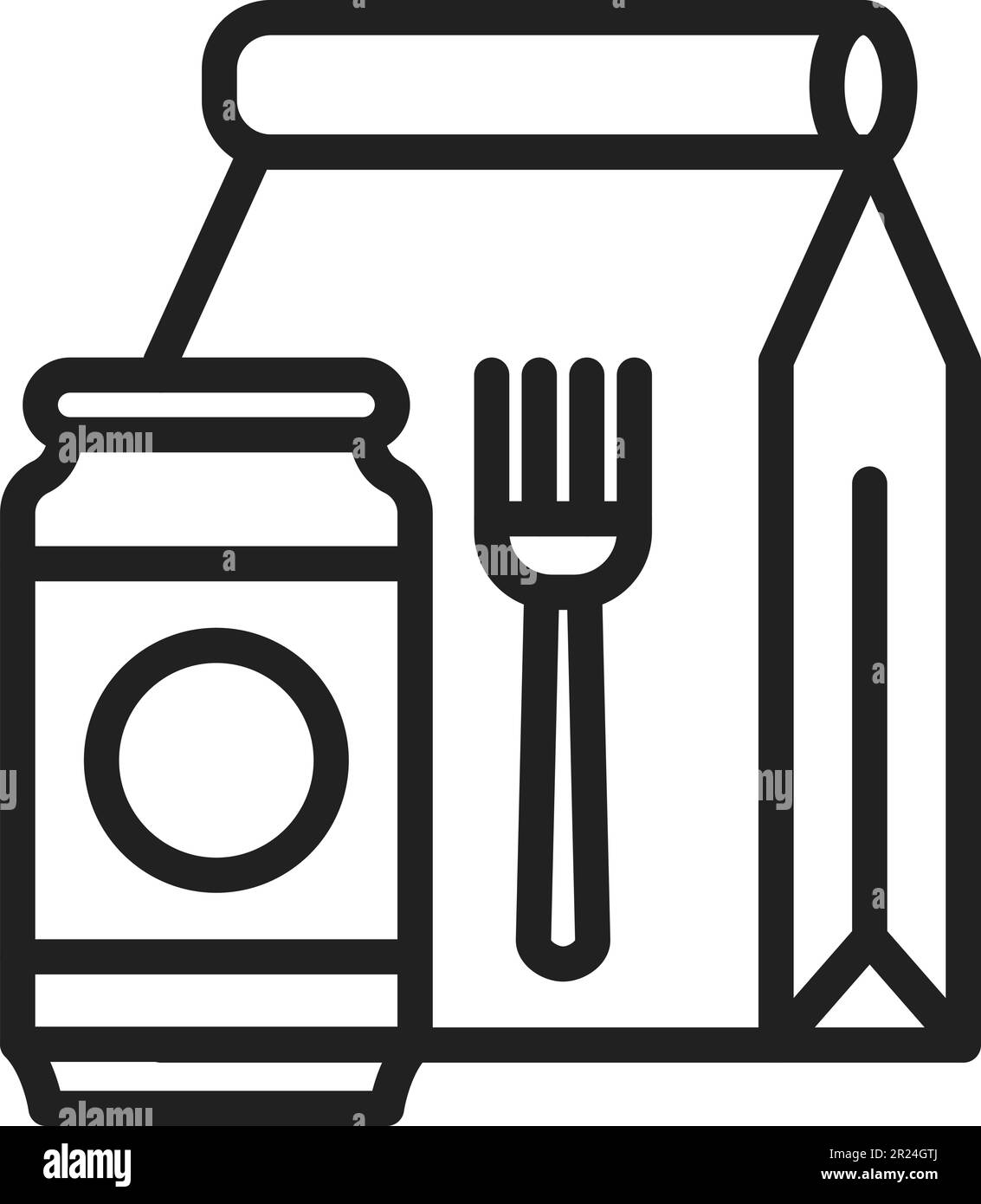 Food Pack icon vector image Stock Vector Image & Art - Alamy