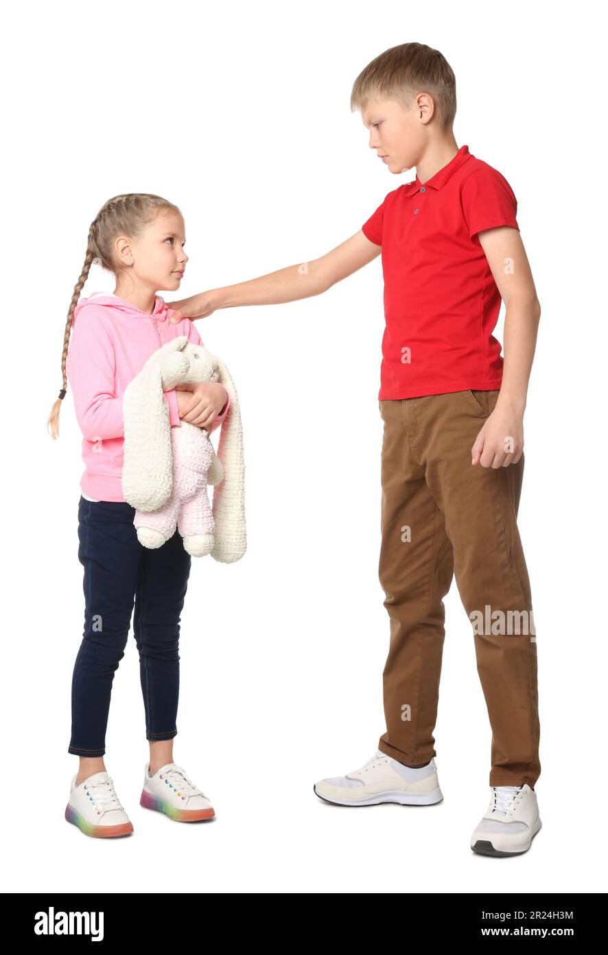 Children bullying Cut Out Stock Images & Pictures - Alamy