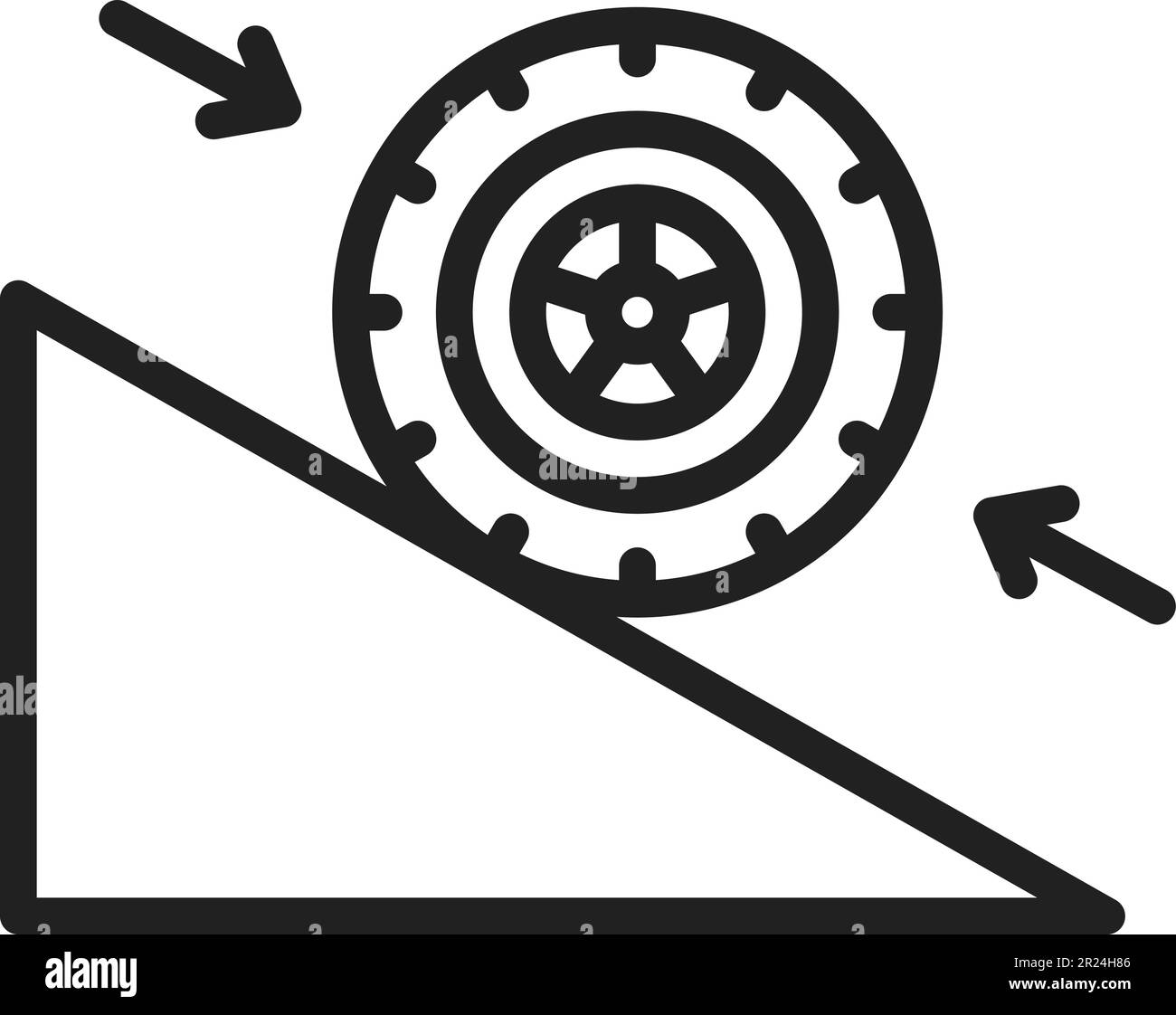 Force icon vector image Stock Vector Image & Art - Alamy