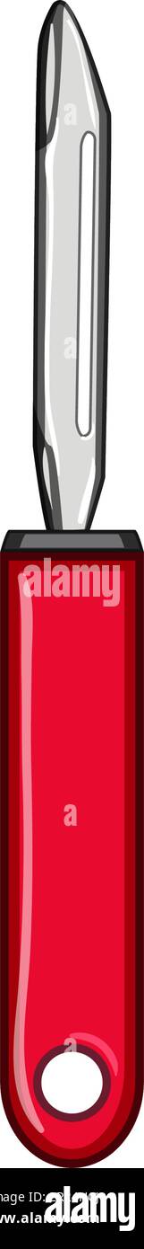 slice slicer food cartoon vector illustration Stock Vector Image & Art ...