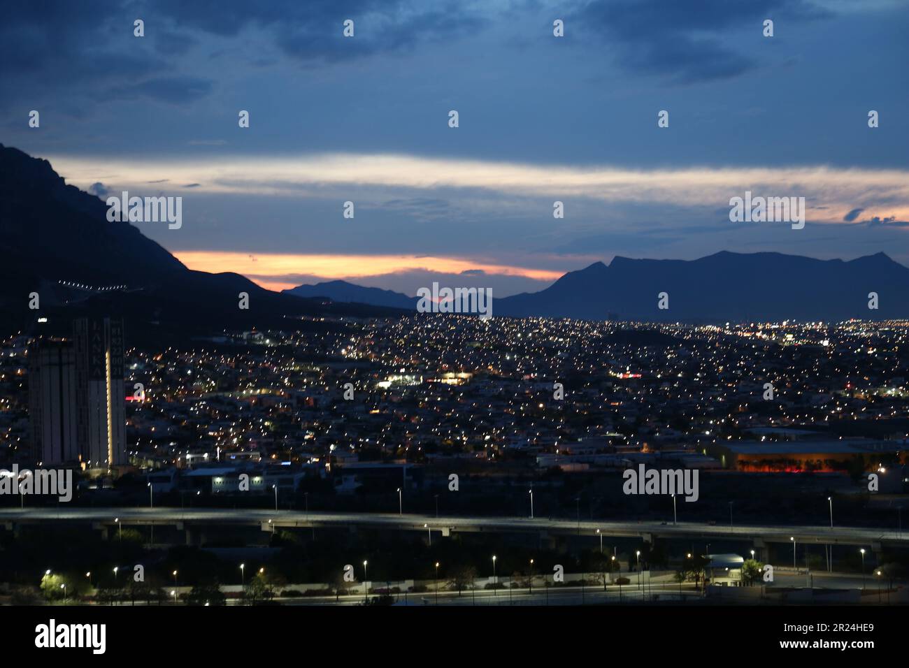 Monterrey city skyline hi-res stock photography and images - Alamy