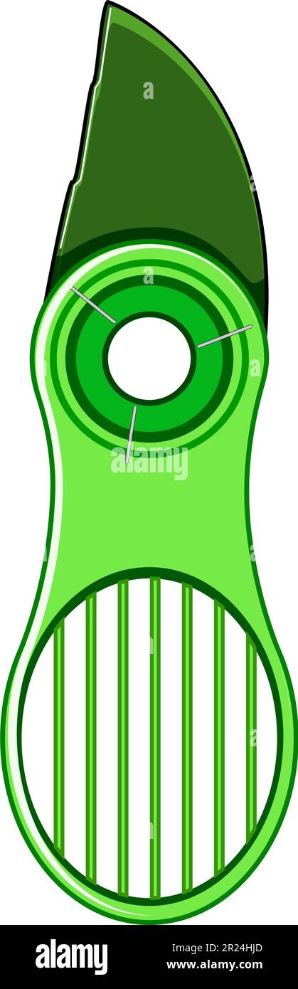 steel slicer food cartoon vector illustration Stock Vector Image & Art ...