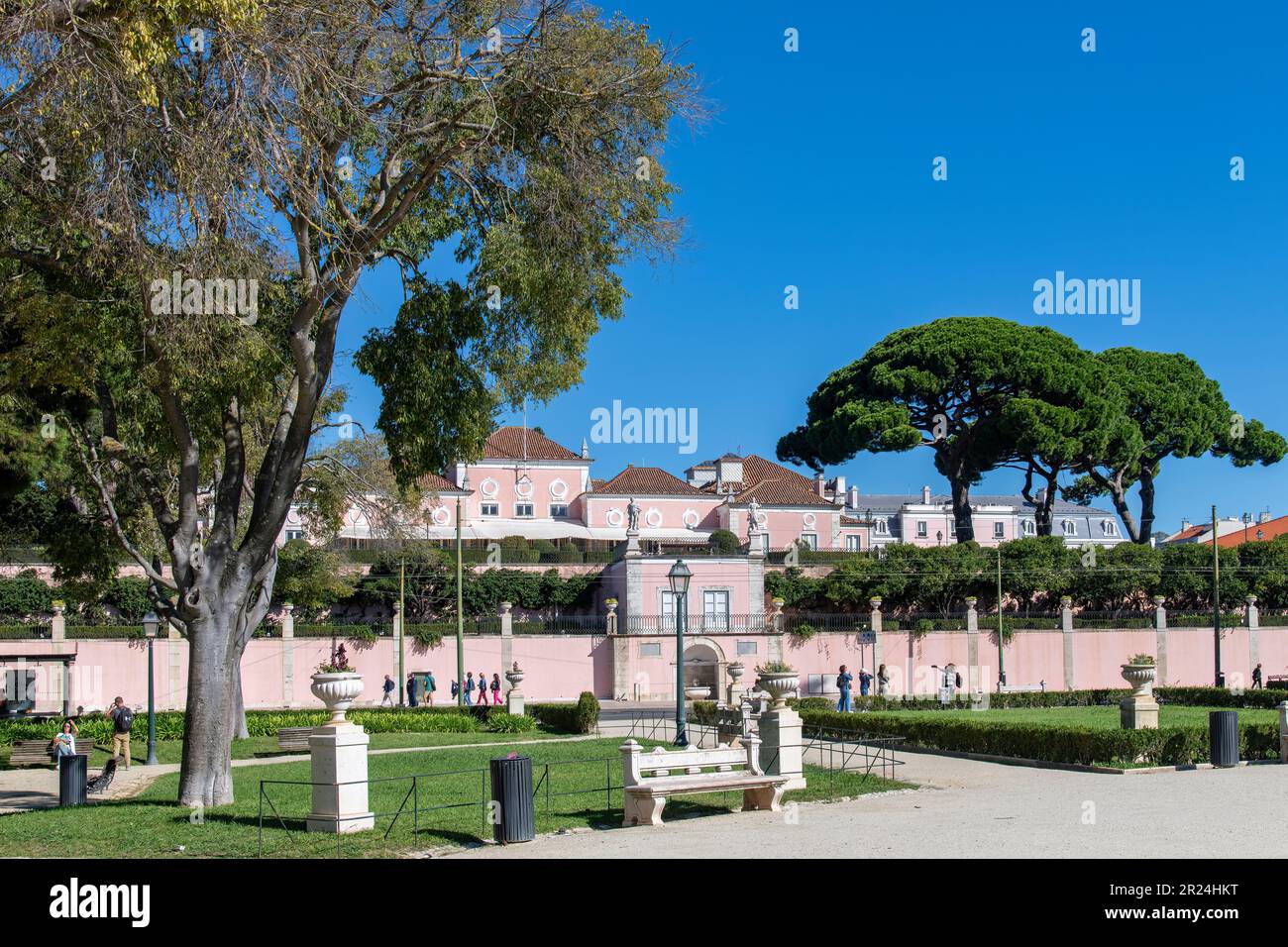 Lisbon, Portugal-October 2022: View from the Alfonso de Albuquerque ...