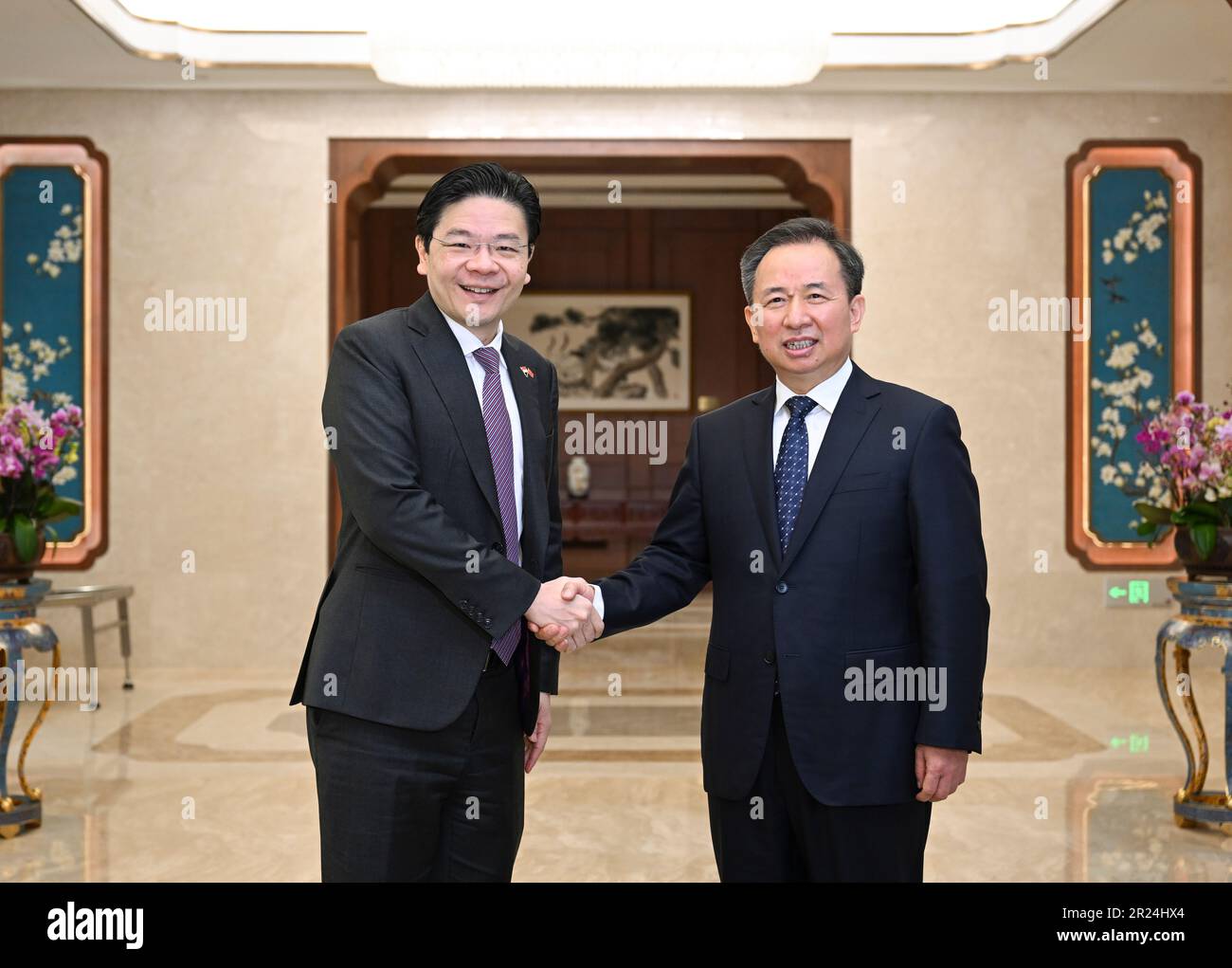 Beijing, China. 17th May, 2023. Li Ganjie, a member of the Political ...