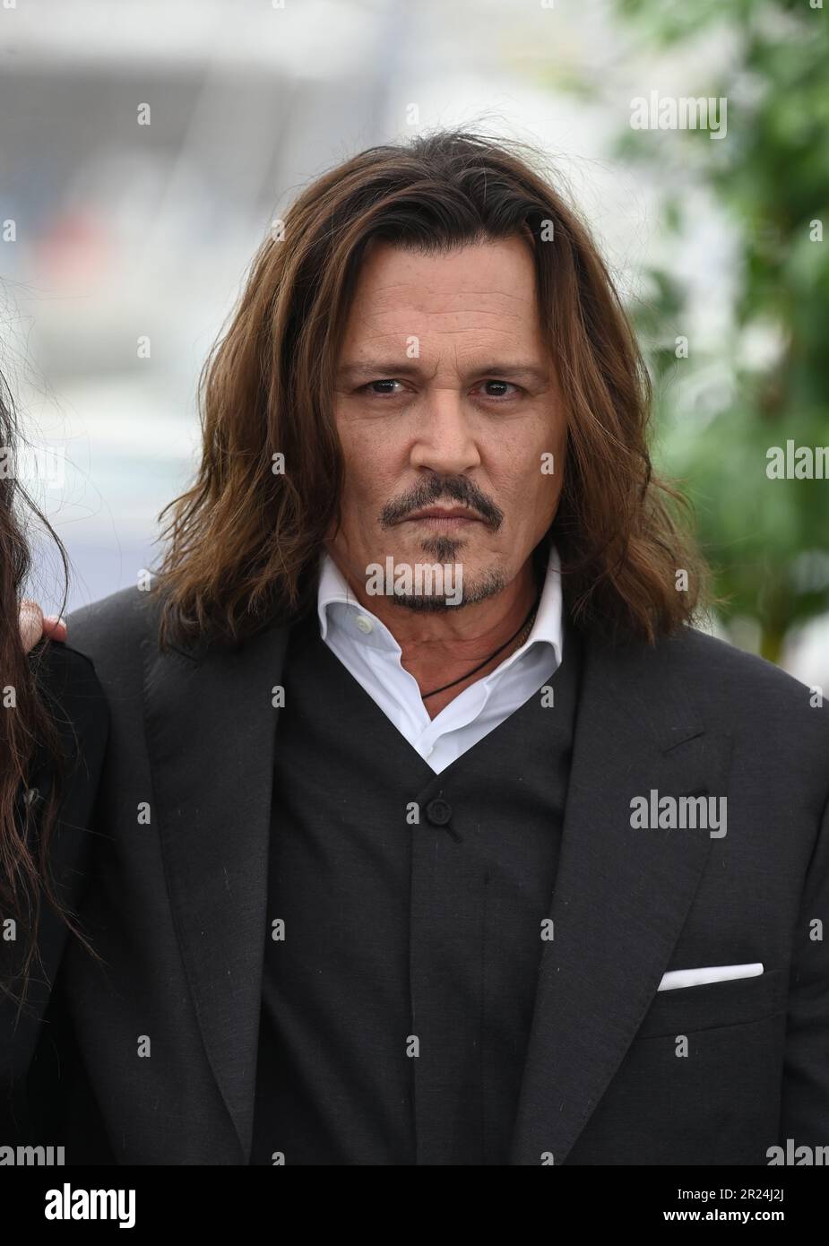 Johnny Depp attending the photocall for Jeanne du Barry during the 76th ...