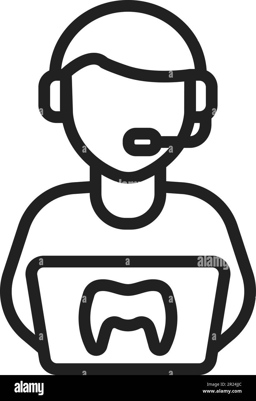 Gamer icon vector image Stock Vector Image & Art - Alamy