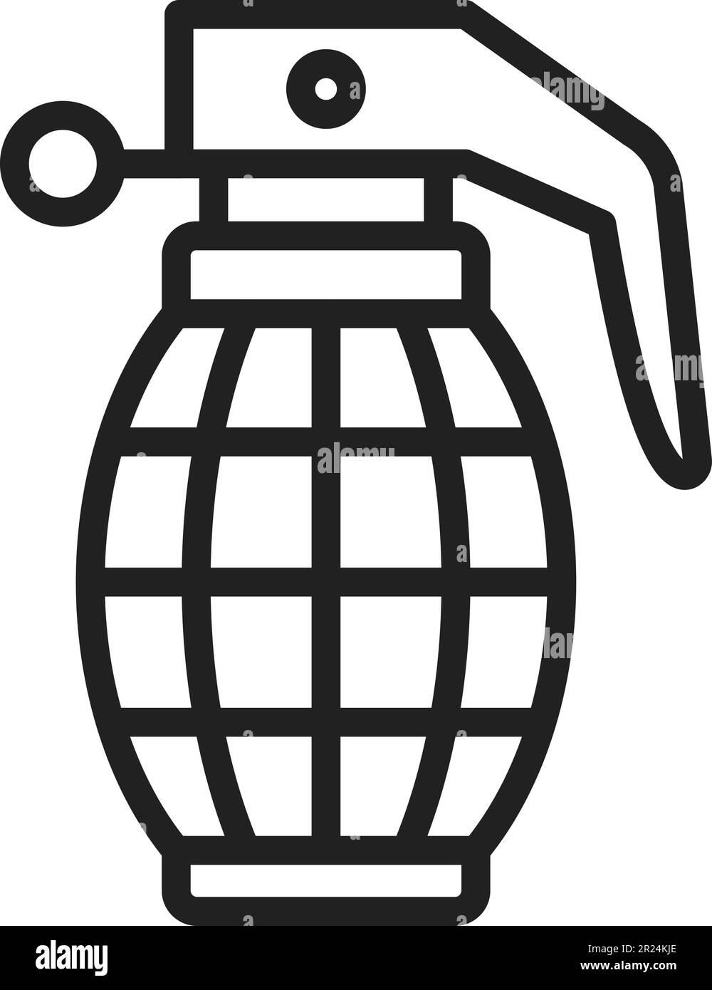 Grenade icon vector image Stock Vector Image & Art - Alamy