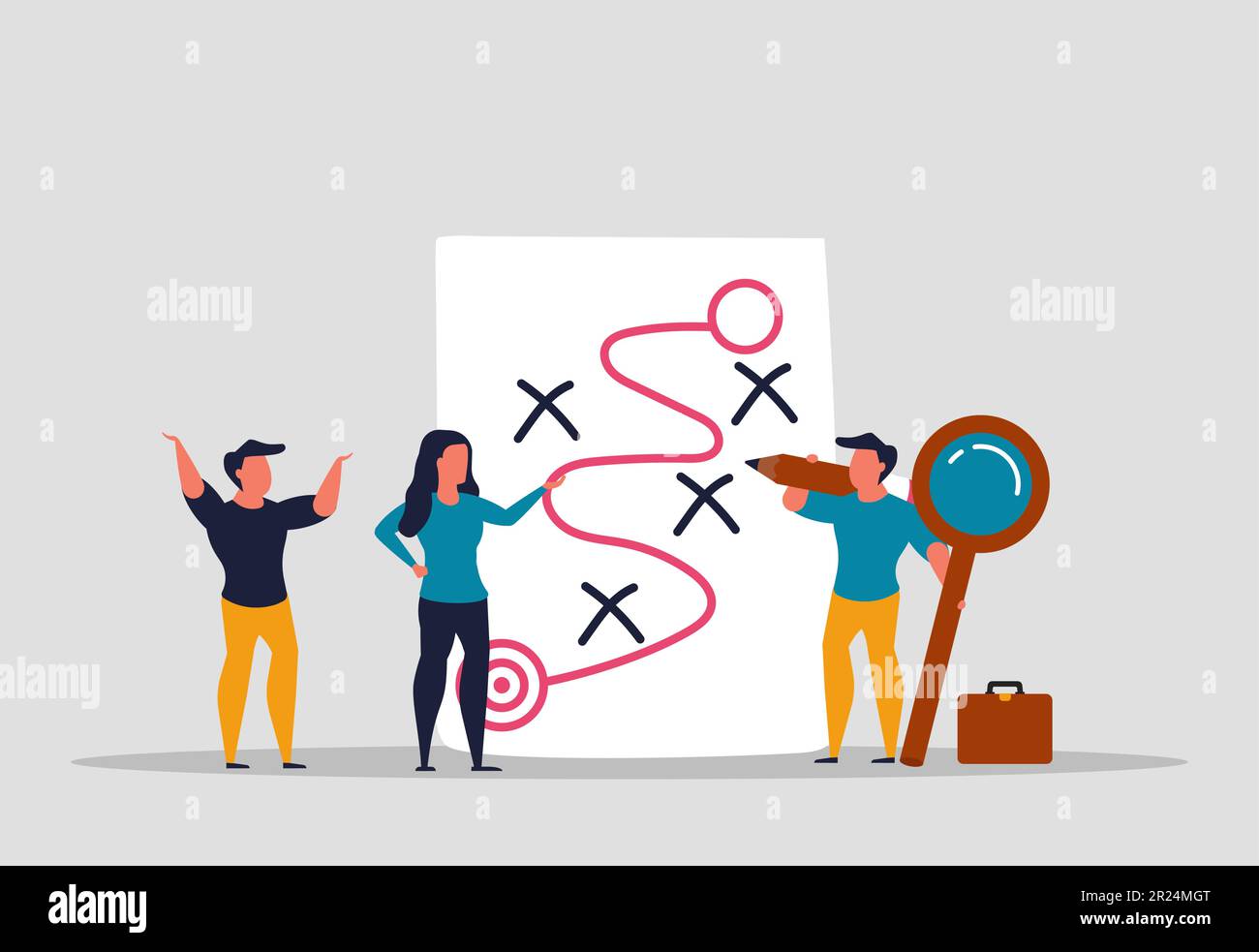 Company strategic plan and business plan planning. Achieve your goal ...