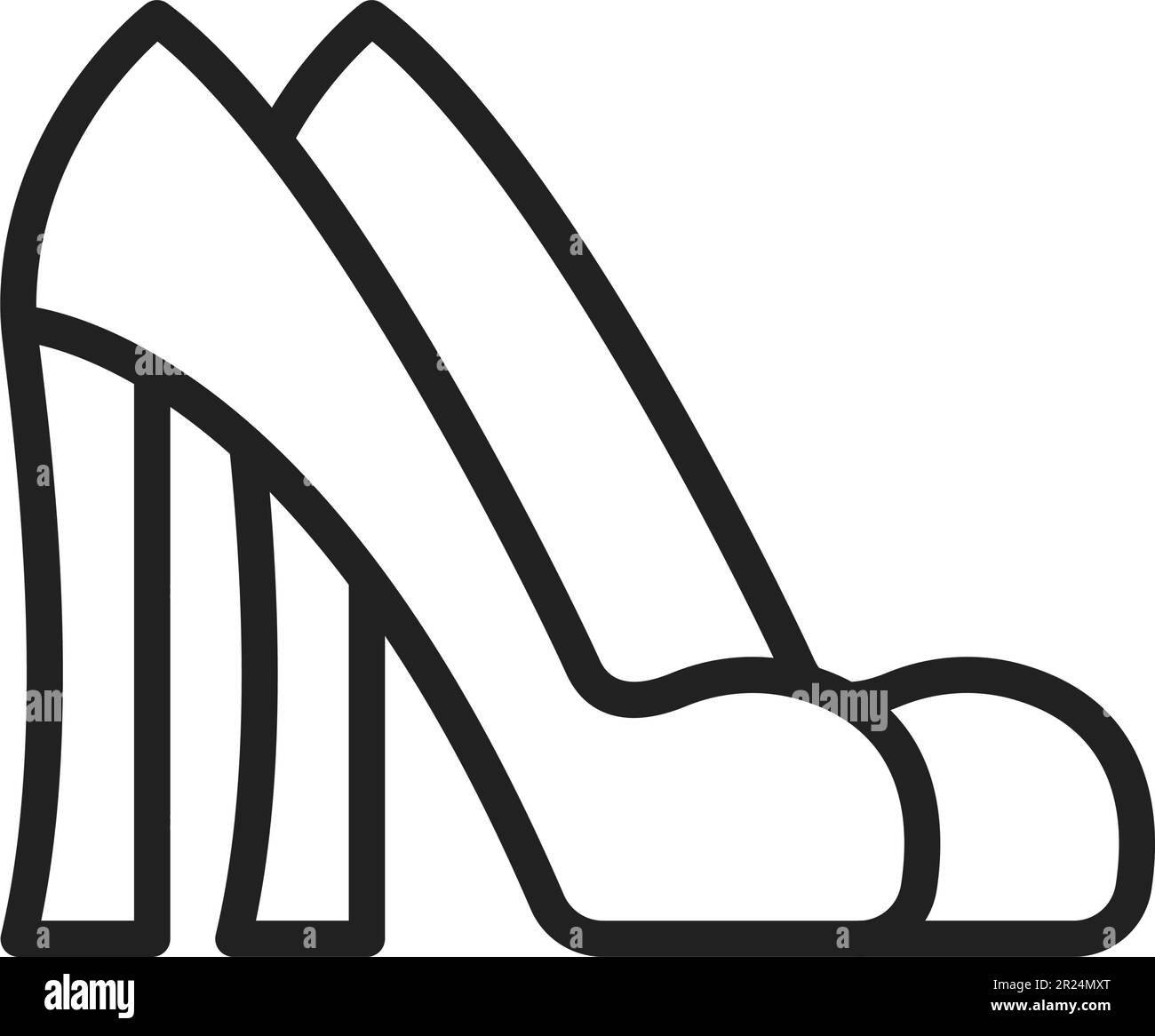 High Heels icon vector image Stock Vector Image & Art - Alamy