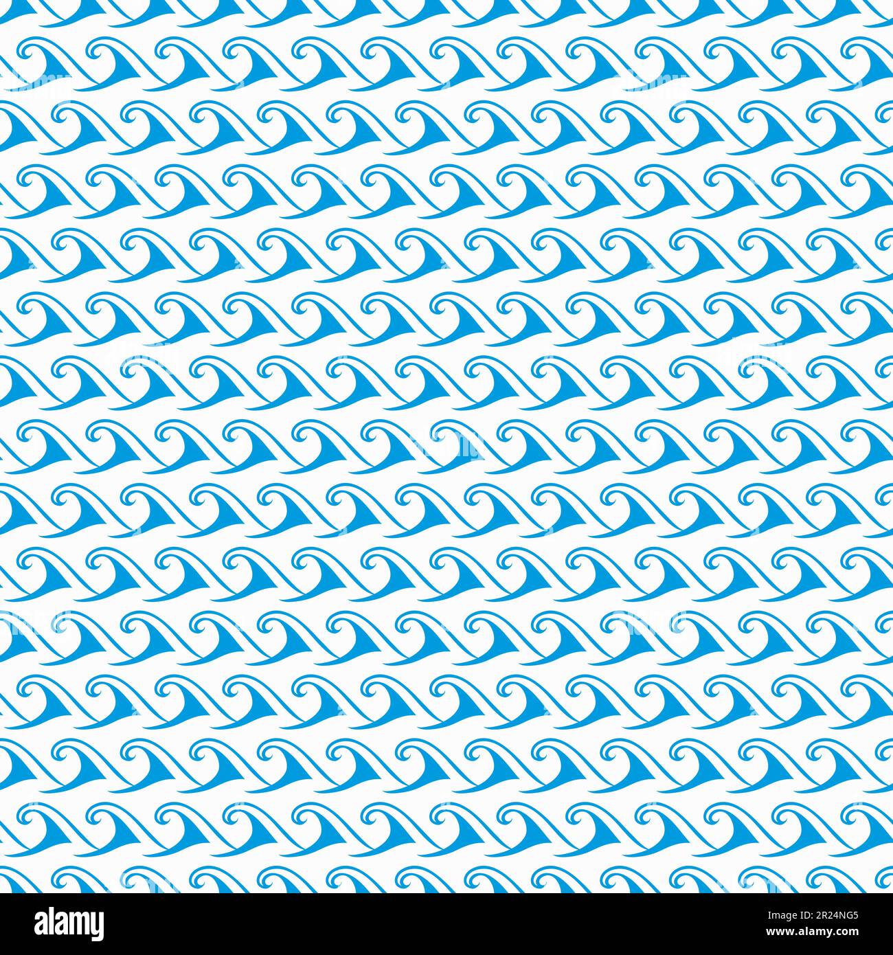 Wave pattern, sea and ocean water ripples in seamless background ...