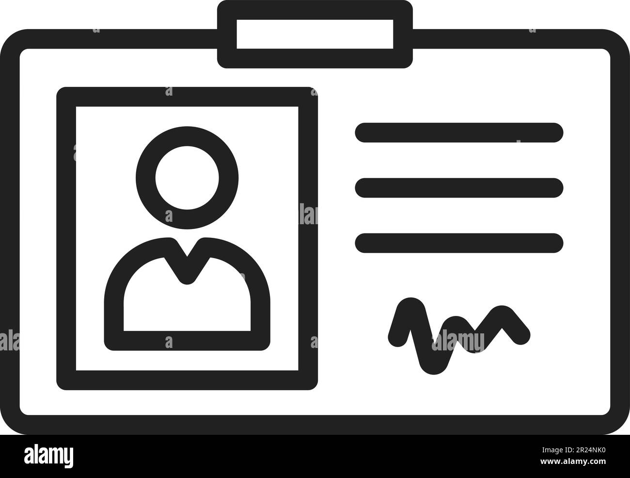 Id Card Icon Vector Image Stock Vector Image And Art Alamy