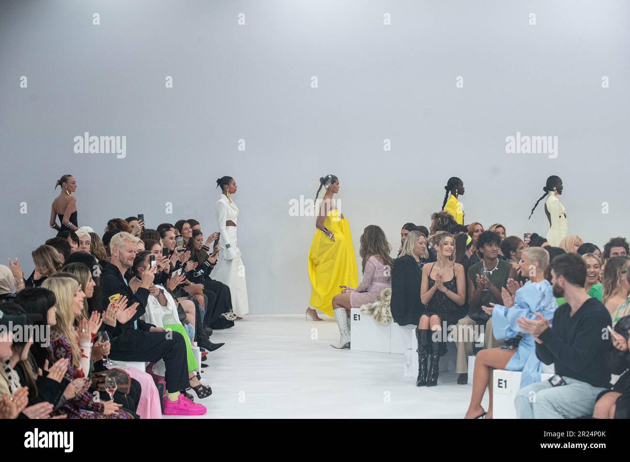 Sydney, Australia, May 17, 2023. Models walk the runway at the MARIAM ...