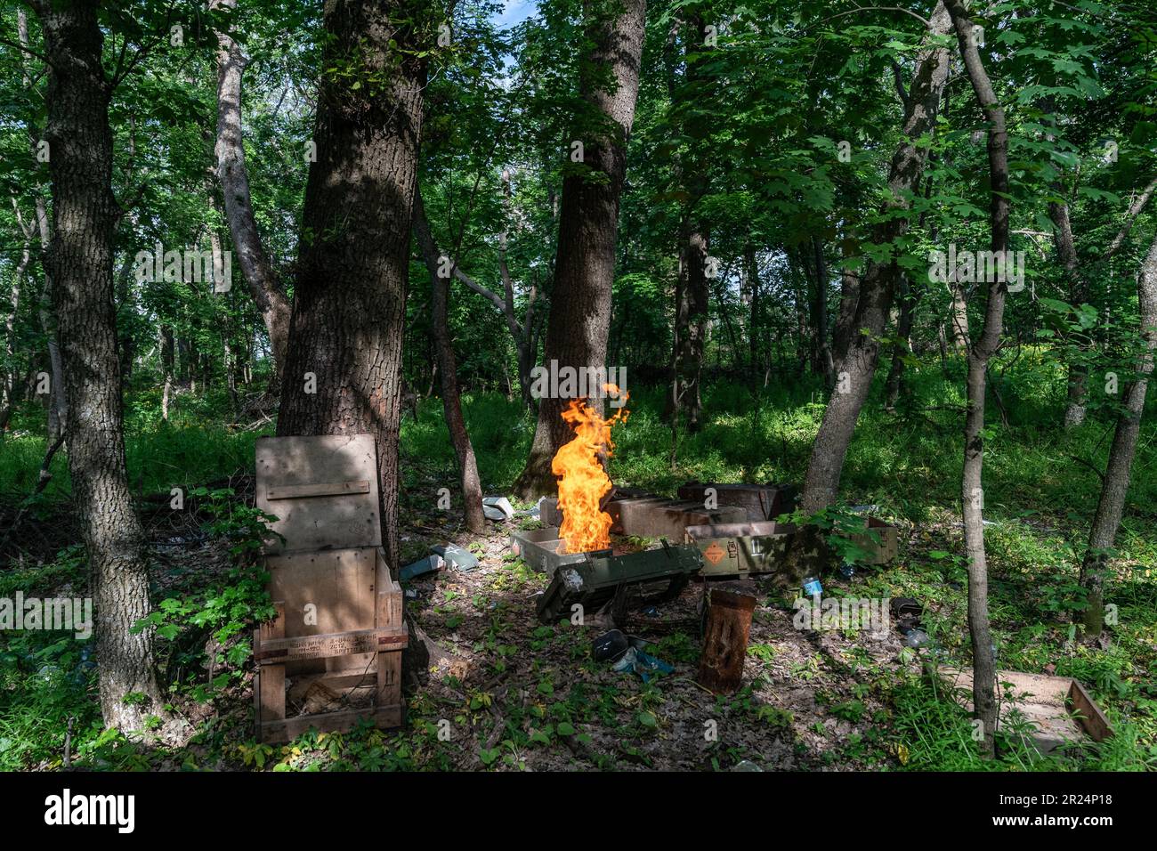 Flammable powder hi-res stock photography and images - Alamy