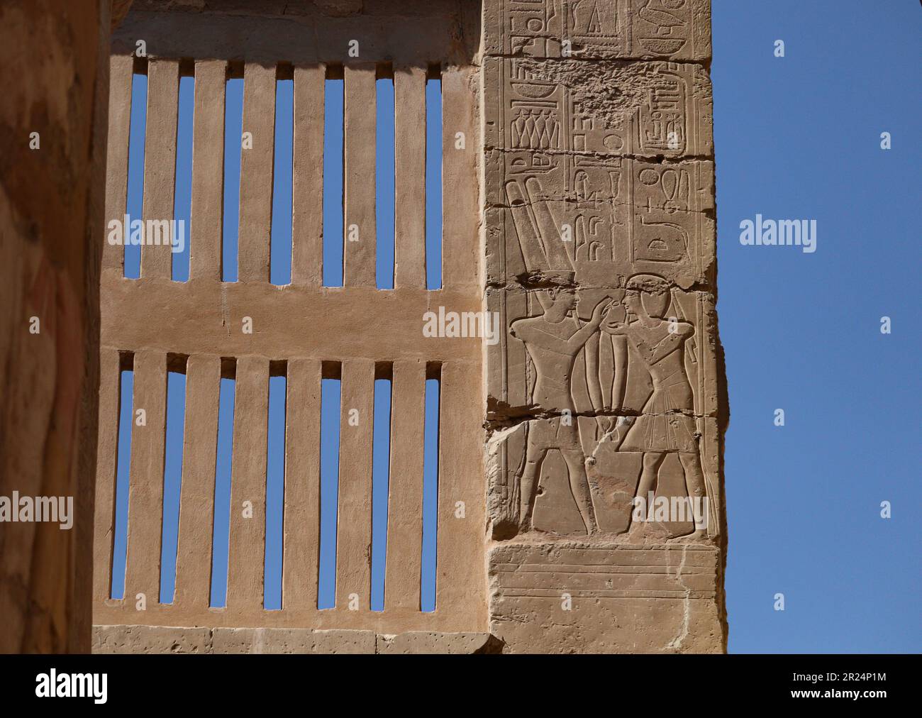 Greater hypostyle hall at Karnak temple in Luxor, Egypt Stock Photo - Alamy