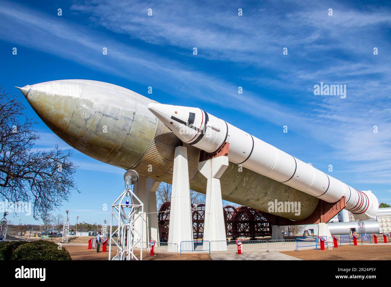 Huntsville USA 10th Feb 2023: the Space Shuttle external tank and Space ...