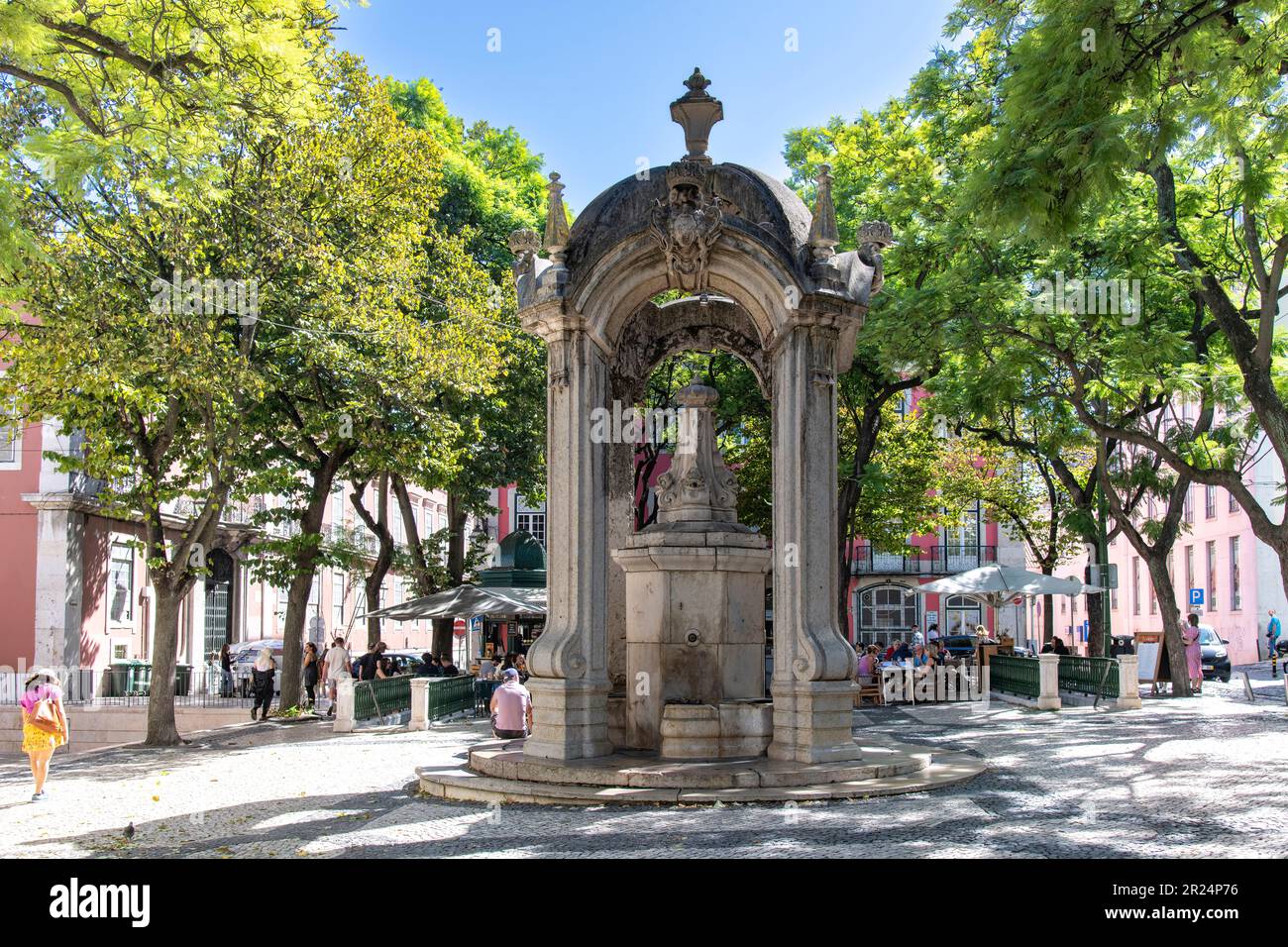 Lisbon largo do carmo hi-res stock photography and images - Alamy