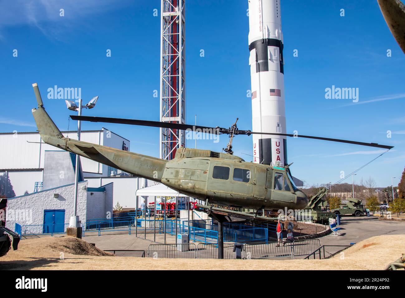 Huntsville USA 10th Feb 2023: the The Bell UH-1 Iroquois (nicknamed ...