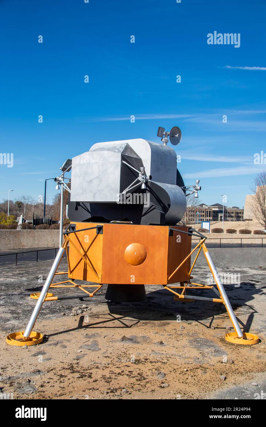 Huntsville USA 10th Feb 2023: the Apollo Lunar Excursion Module (LEM ...