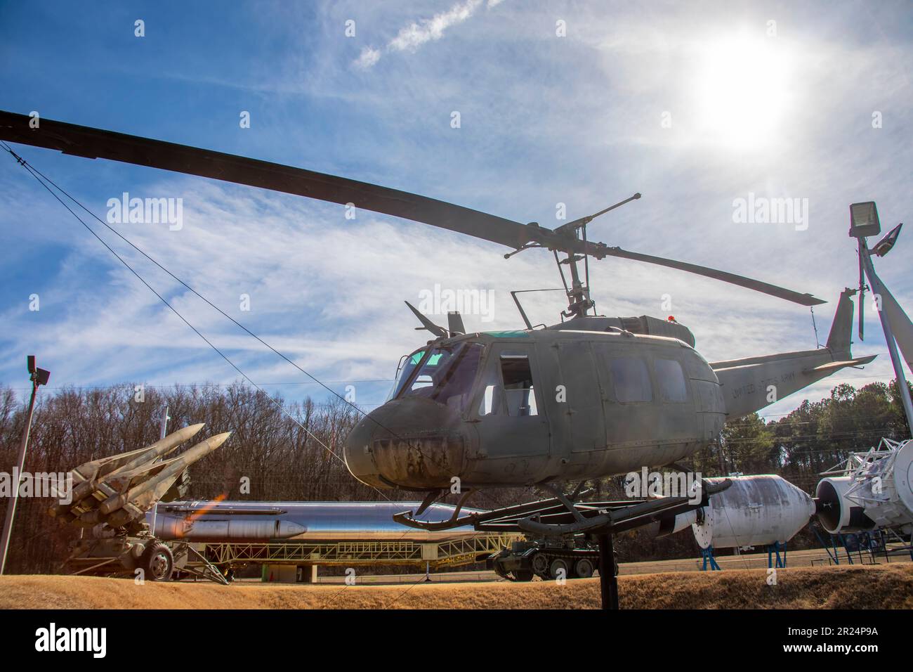 Huntsville USA 10th Feb 2023: the The Bell UH-1 Iroquois (nicknamed ...