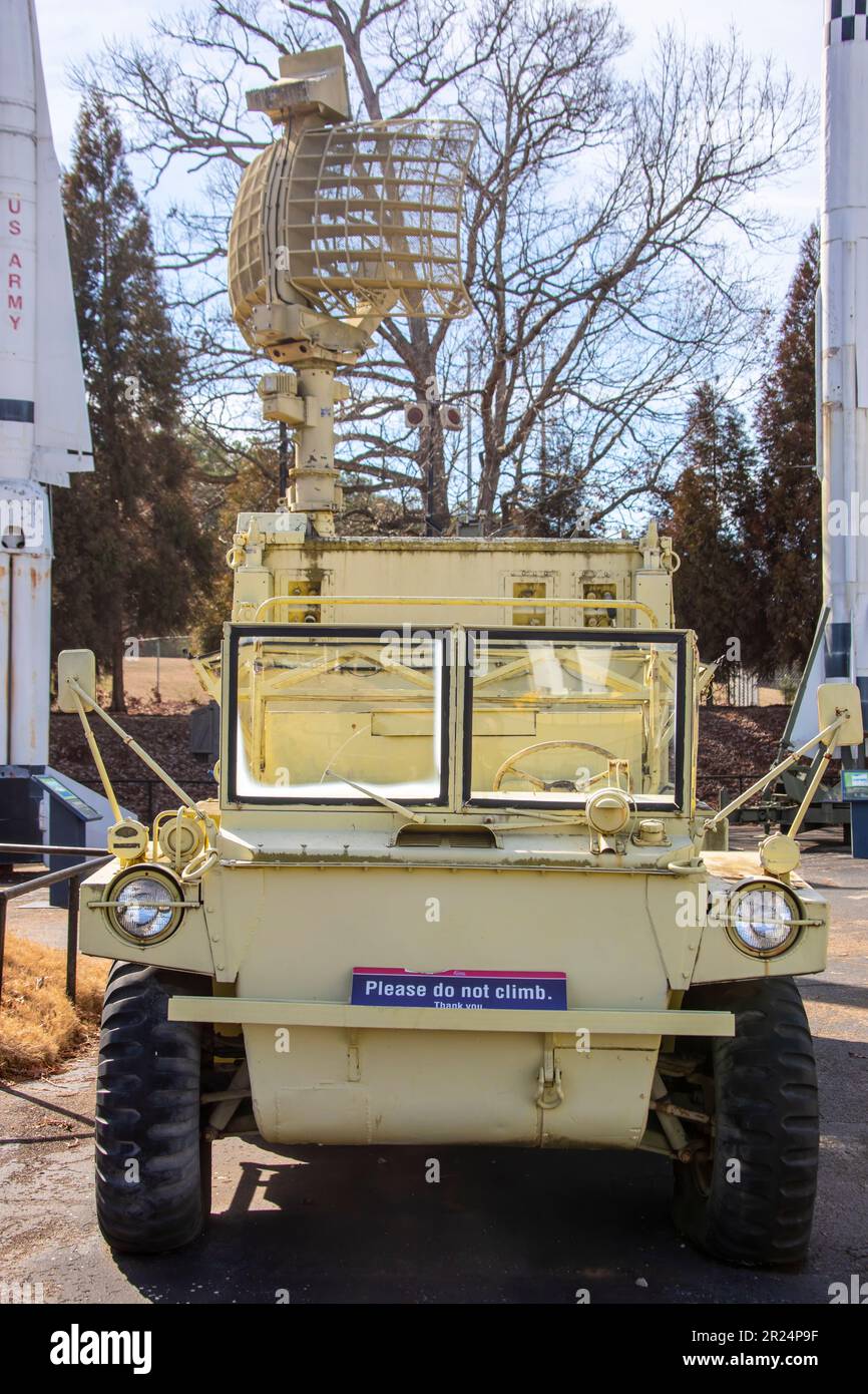 Huntsville USA 10th Feb 2023: the AN MPQ-49 Forward Area Alerting Radar ...