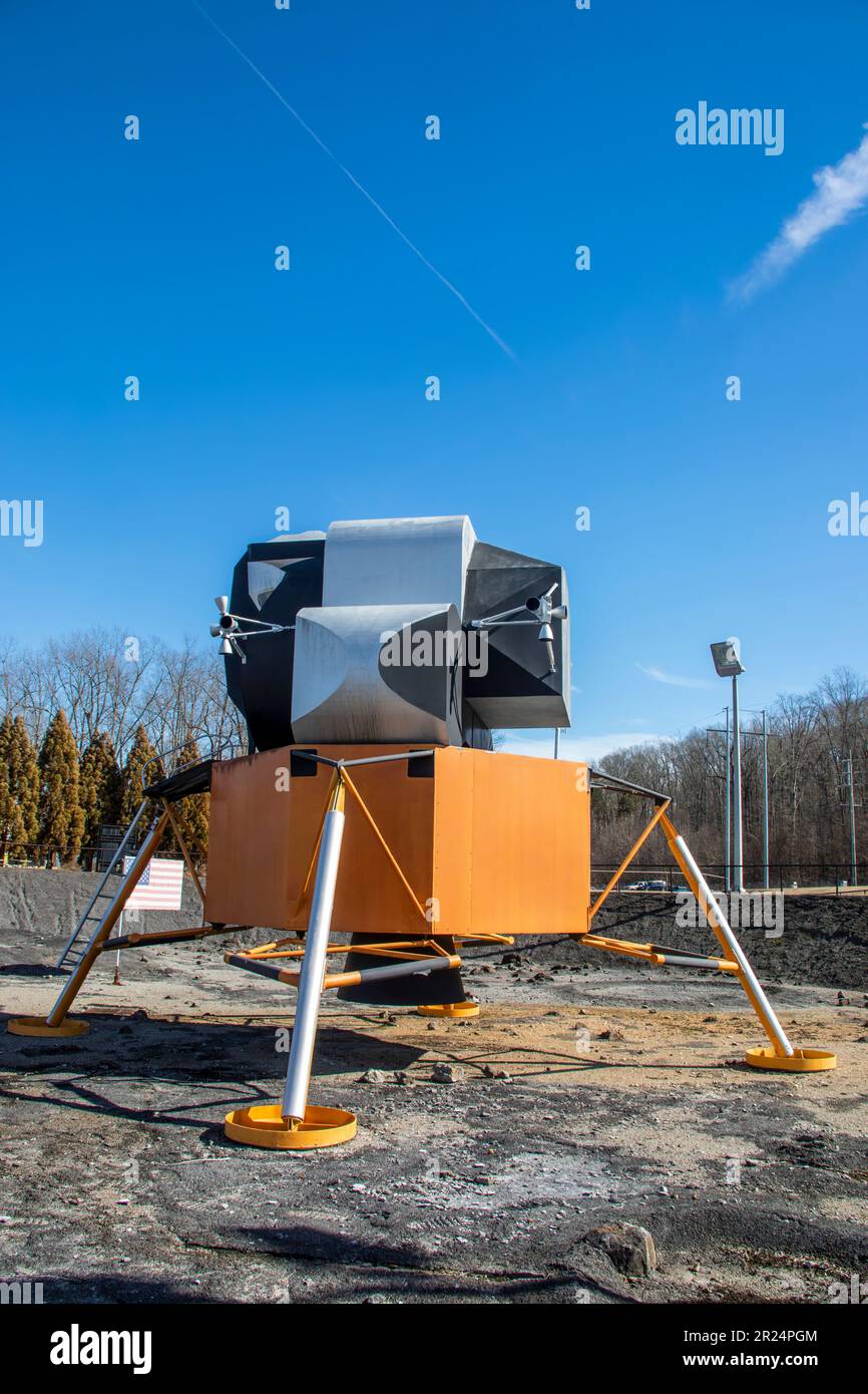 Huntsville USA 10th Feb 2023: the Apollo Lunar Excursion Module (LEM ...