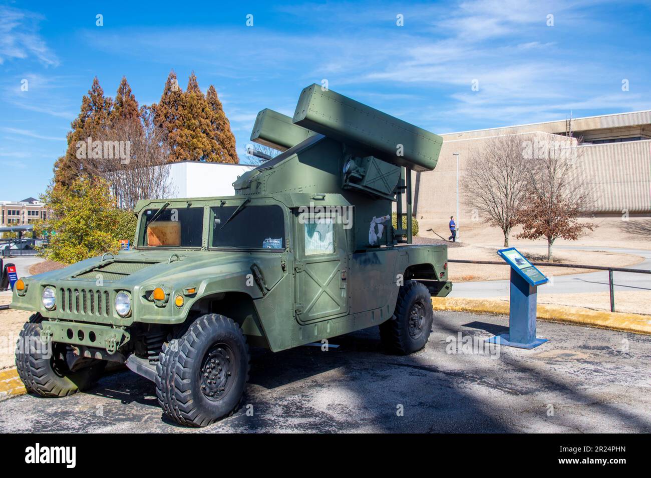 Huntsville USA 10th Feb 2023: the Avenger Air Defense System in U.S ...