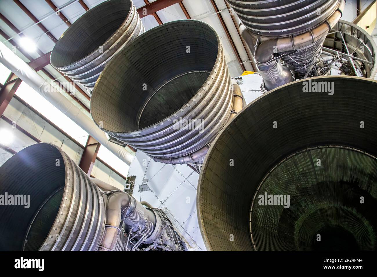 Houston USA 4th Feb 2023: give F-1 engine on first stage of Saturn V ...