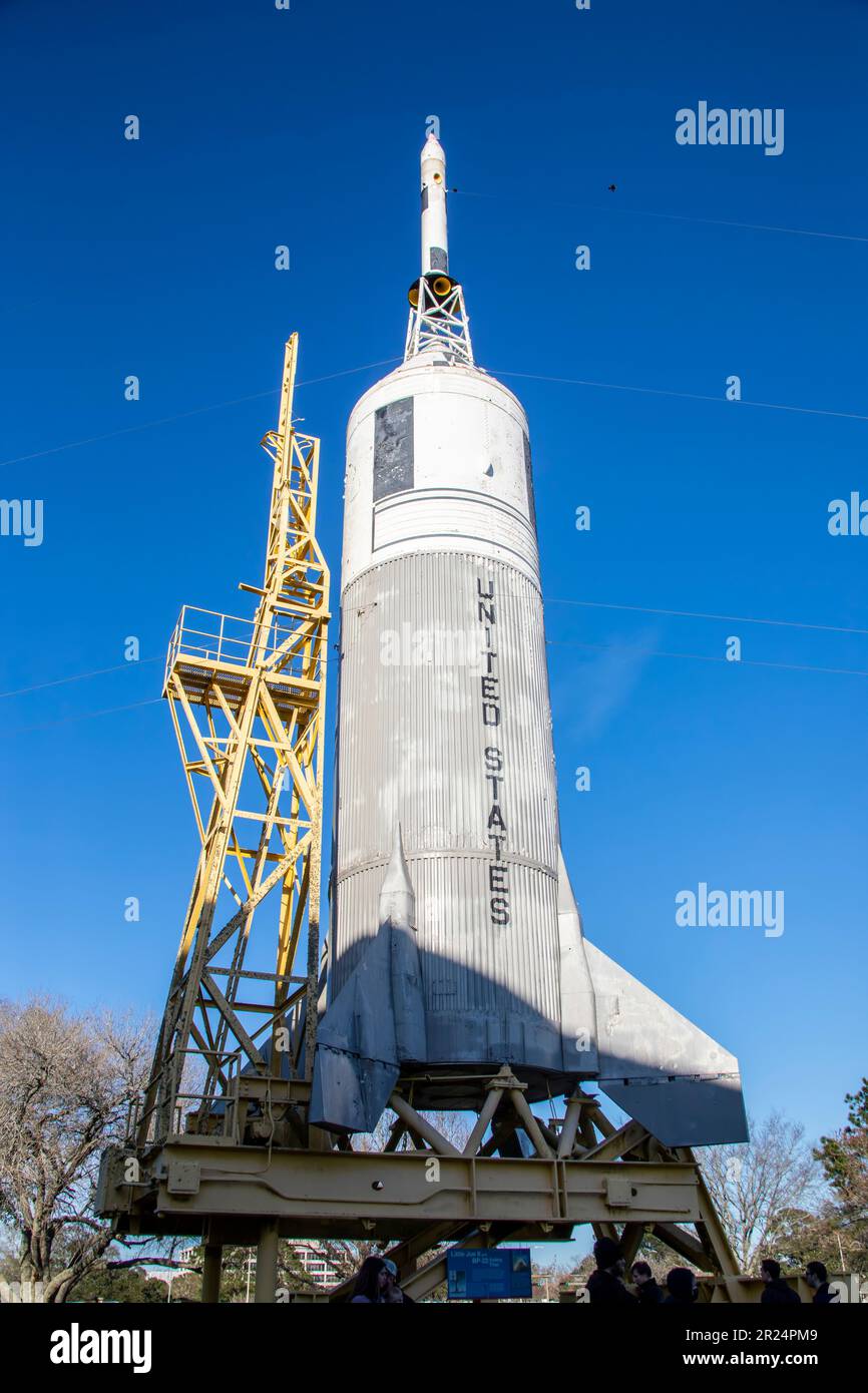 Houston USA 4th Feb 2023: Little Joe II in Space center Houston. It was ...