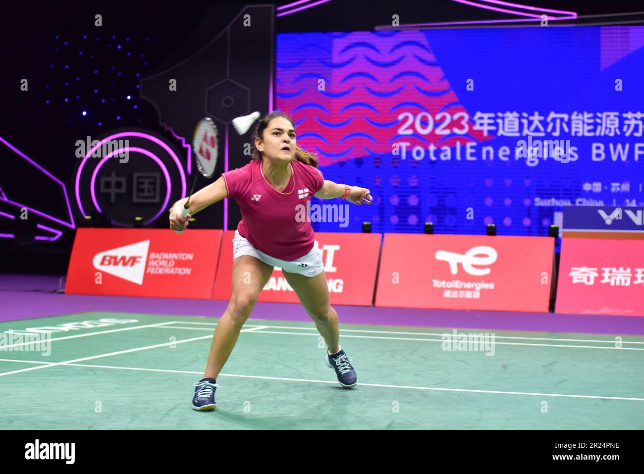 SUZHOU, CHINA - MAY 17, 2023 - Freya Louise Patel-Redfearn of England ...