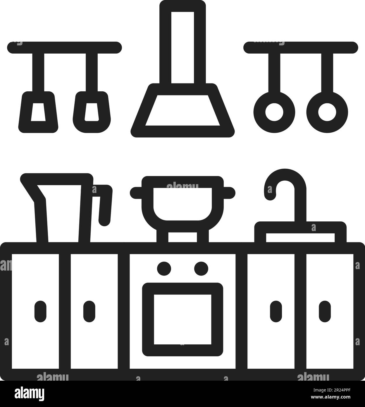 Kitchen icon vector image Stock Vector Image & Art - Alamy