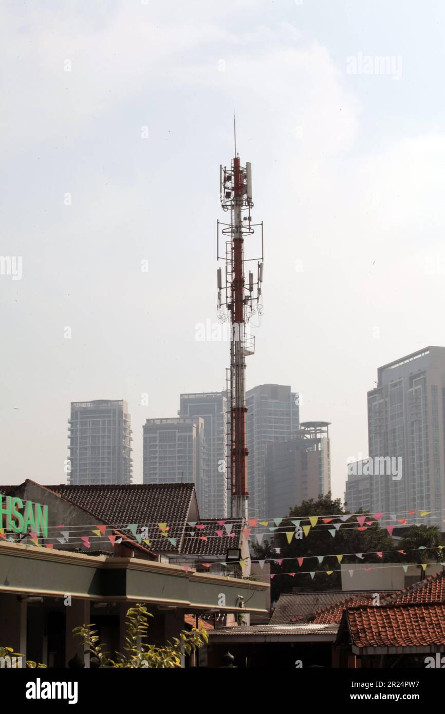 BTS Telecommunication and mobile network infrastructure Stock Photo - Alamy