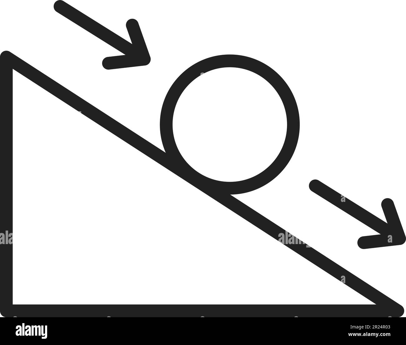 Law Of Motion icon vector image Stock Vector Image & Art - Alamy