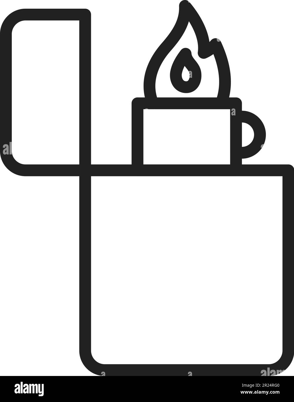 Lighter icon vector image Stock Vector Image & Art - Alamy