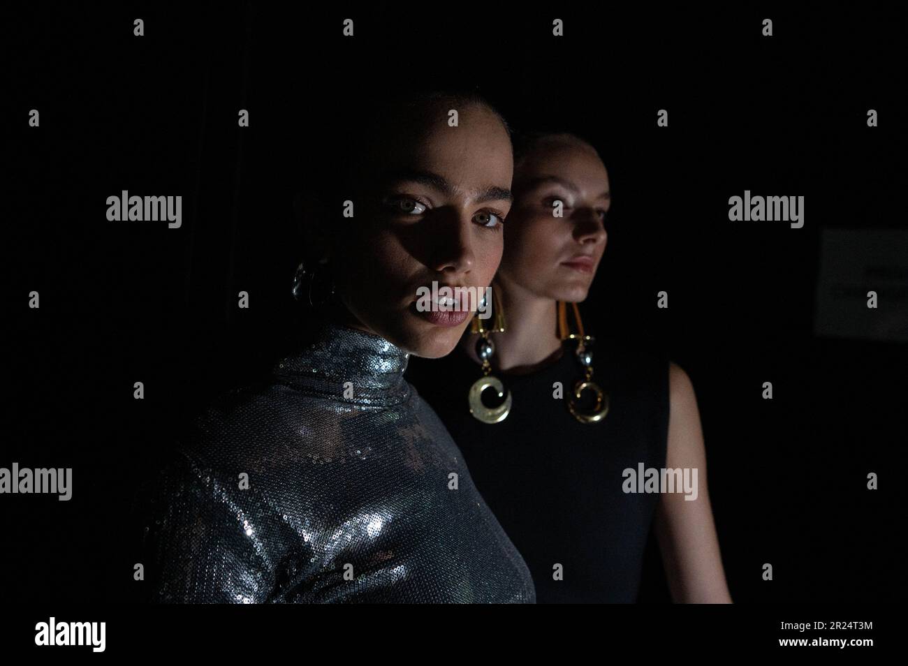 Models backstage at the MARIAM SEDDIQ fashion show during Australian ...