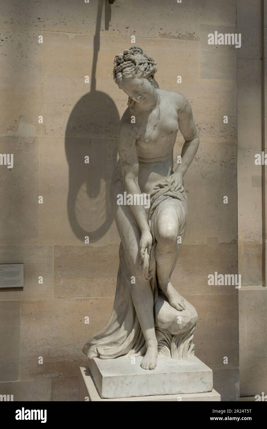 Paris louvre museum cour puget hi-res stock photography and images - Alamy