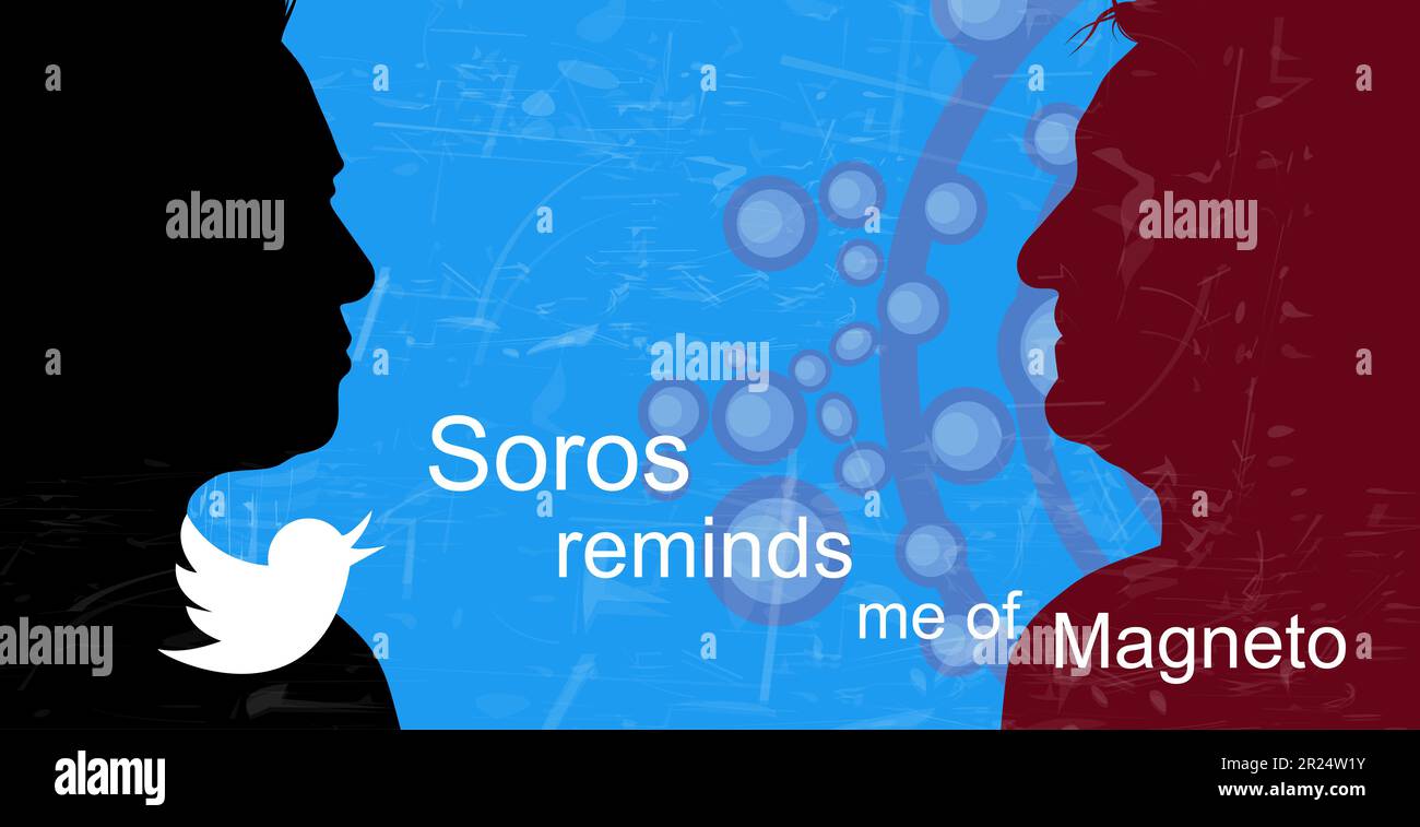 George soros illustration hi-res stock photography and images - Alamy